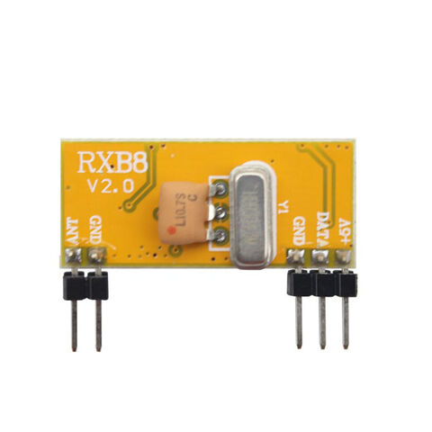 Rxb8 315mhz Wireless Rf Ask Rx Superheterodyne Receiving Module High ...