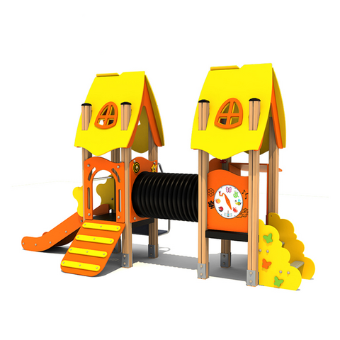 Commercial Combined Slide Playground Children Set Pe Board Play ...