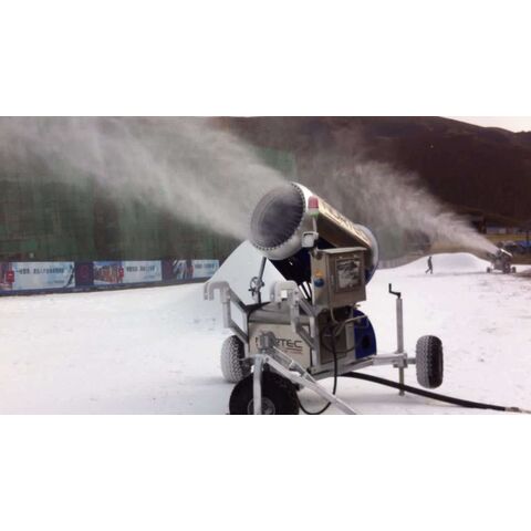 Low Noise Eco-friendly Winter Ski Resort Artificial Snow Making Machine ...