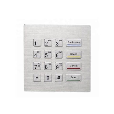 Buy Wholesale China Waterproof 4x4 Rugged Usb Numeric Metal Keyboard ...