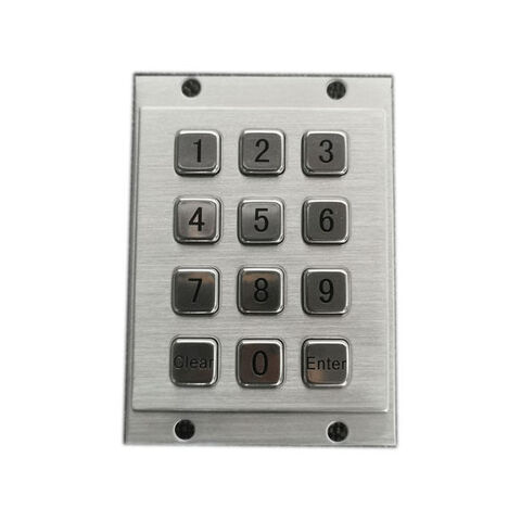 Buy Wholesale China Cheap 12 Keys Access Control Door System Metal ...
