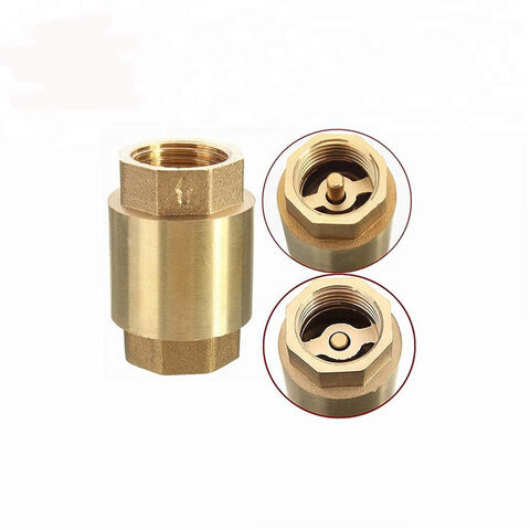 Buy Wholesale China 3/8"~1" Brass Male Thread Non-return Check Valve ...