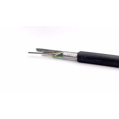 Figure 8 Outdoor Aerial Cable Customized 2 Core Fiber Optic Cable ...