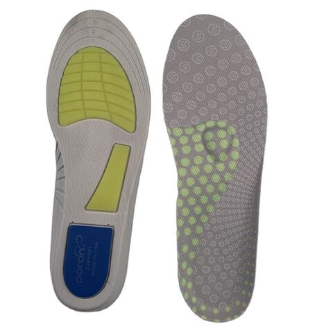 Advanced Sport Massaging Gel Insoles,poron And Shock Absorption Cushioning Sports Comfort ...