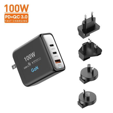 Buy Wholesale China Tech Walling Chargering Phones Manufacturer 30w 100w 3 In 1 Usb Multi Port ...