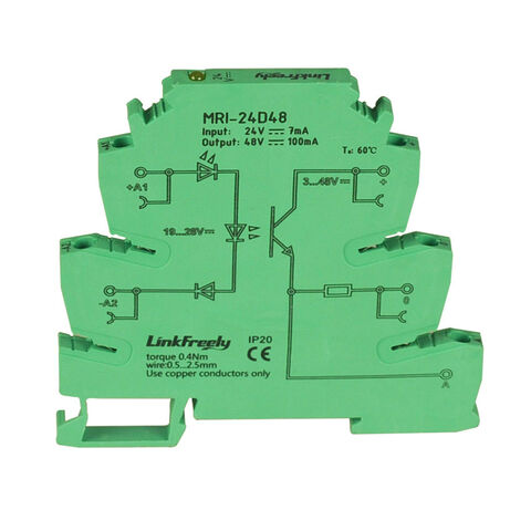 Mri-24d48 Optocoupler Relay Interface Module Dc To Dc 24vdc Input 3 ...