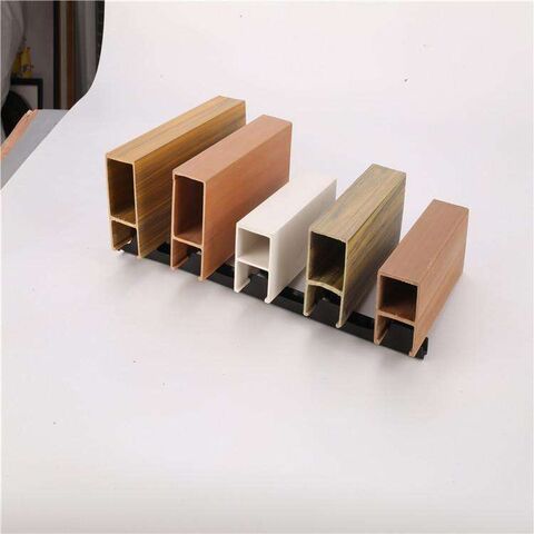 Easy Installing Wpc Plastic Composite Wood Ceiling Panels Decorative ...