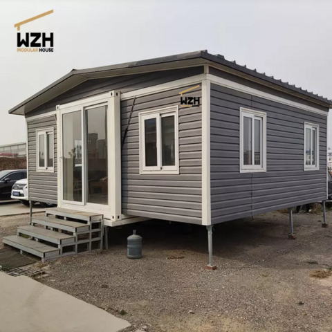 Buy Wholesale China Prefab House Foldable Homes 20ft Office Folding ...
