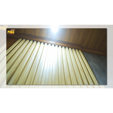 Whole Sale Premium Laminated Waterproof Easy To Contruct Plastic Waved ...