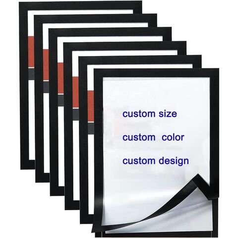 Buy Wholesale China 12 Years Factory Custom Size Color Design Fridge Magnet Magnetic Photo Frame ...