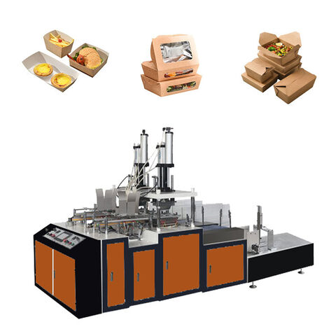 Fast Paper Lunch Food Carton Pizza Package Small Paper Box Making ...