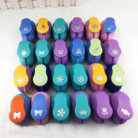 Eva Paper Card Punches Mix Shapes Designs Kindergarten Flower Star ...