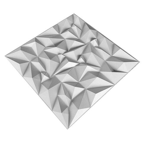 Design Wall Paper White Diamond Pvc 3d Wall Panels Factory Wholesale ...