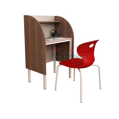 Study Desk With Low Partition Library Reading Table Seating $35 ...