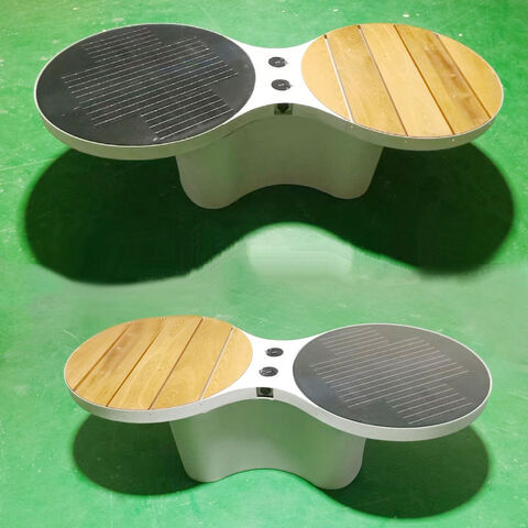 Buy China Wholesale Solar Powered Outdoor Garden Bench Wireless ...