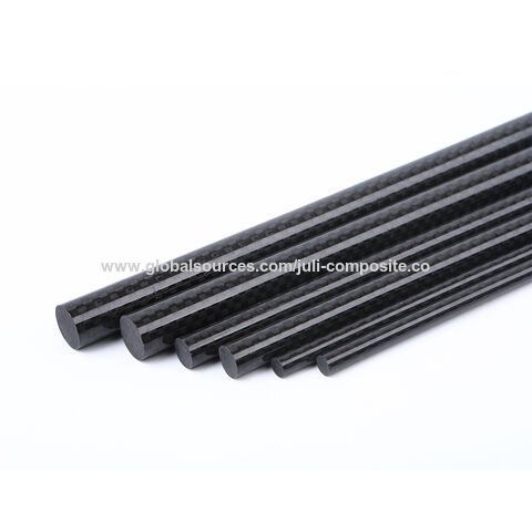 Buy Wholesale China High Modulus 3k Solid Carbon Fiber Rods , Pultruded ...