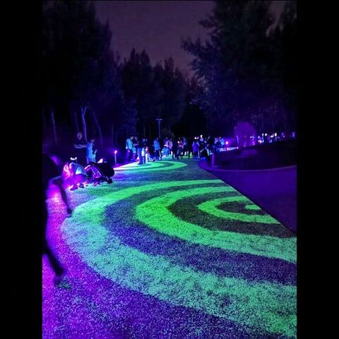 Luminous Runway Decoration, Glowing Pebbles For Run Track And Play ...