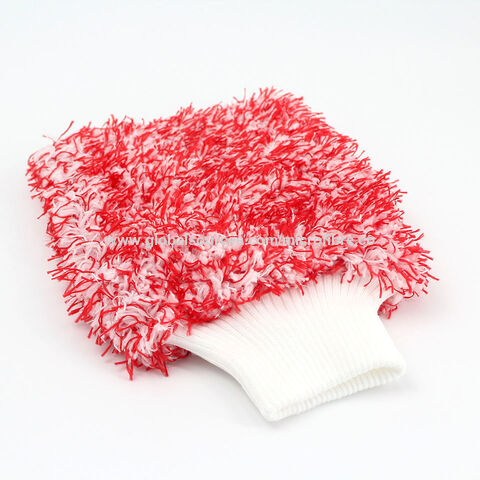 Buy Wholesale China Oem Microfiber Car Washing Mitt,long Fibers,28x17cm ...