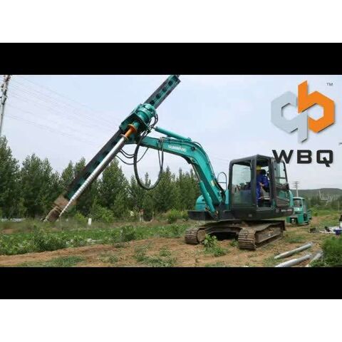 Buy Wholesale China Big Hydraulic Pile Driving Machine For Ground Screw ...