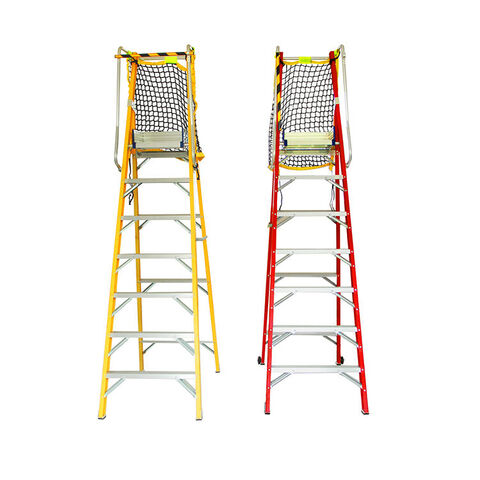 Frp Safety Ladder Safety Platform Ladder With Handrails - Explore China ...