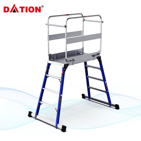 Buy China Wholesale High Quality Aluminium Work Platform Ladder Stable ...