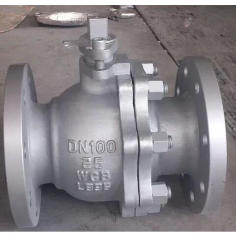 Buy Wholesale China Cast Steel Worm Gear Lever Full Port Ball Float ...