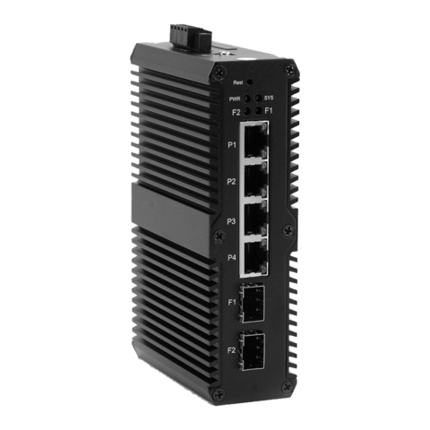 Buy Wholesale China 4+2 Ports Industrial Gigabit L2 Network Splitter ...