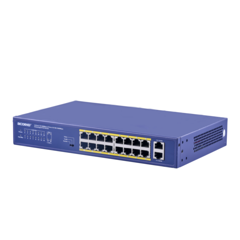 Buy China Wholesale Promoted 150w 18 Ports Poe Switch 24v For Ip Camera ...