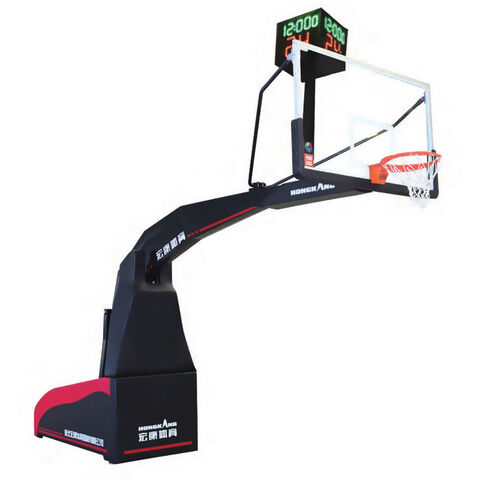Hongkang Fiba Level 1 Portable Basketball Hoop Outdoor Professional ...