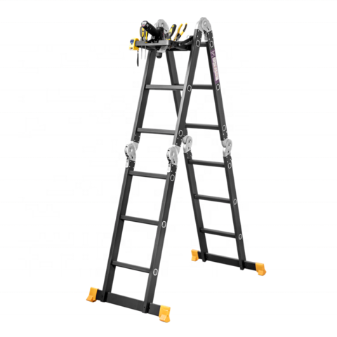 Buy Wholesale China Industrial Telescopic Aluminum Ladder Platform ...