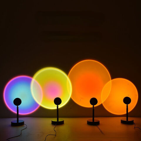 Buy China Wholesale Photographic Sunset Floor Lamp Led Mini Night Light ...