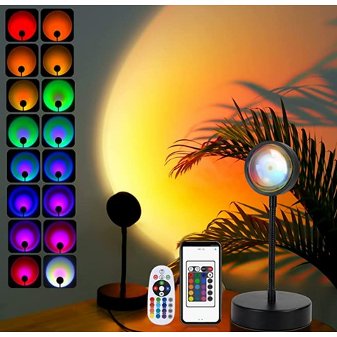 Usb 16 Colors Led Night Light Desk Bedroom Bar Coffee Store Decoration ...