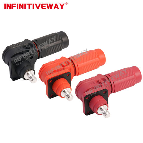 Buy Wholesale China 200a M8 Red Hv Connector Battery Terminal ...