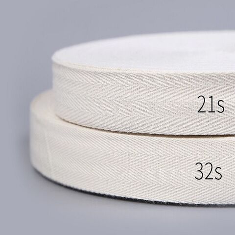 Buy Wholesale China 100% Natural Cotton Webbing Ribbon For Garments ...