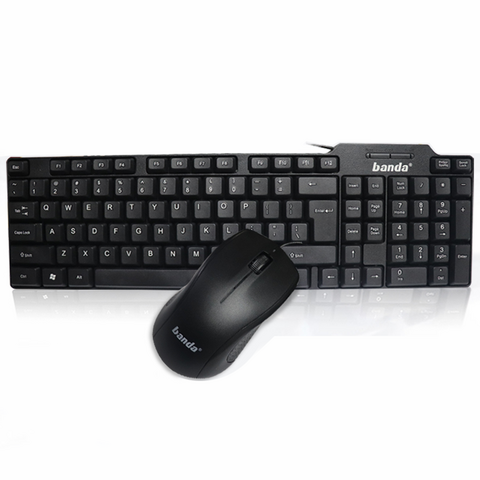 Bulk Buy China Wholesale Abs Material Wired Keyboard And Mouse Combo ...