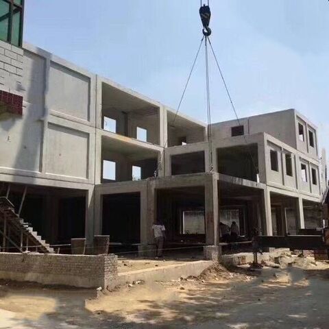 Precast Concrete Wall Panel Modular House Machine Concrete Modular ...