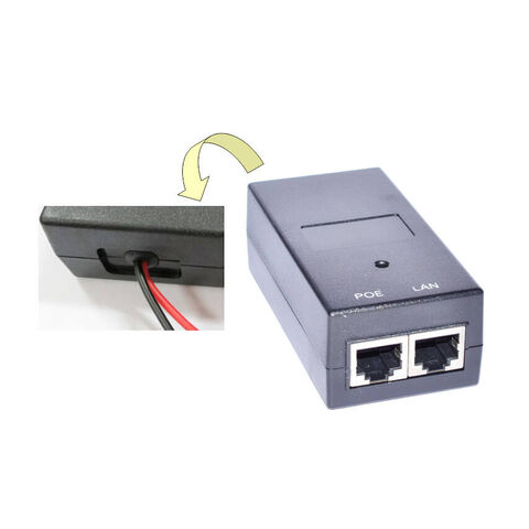 Buy Wholesale China 24w Passive Poe Injector Dc-dc Poe Adapter Wifi ...