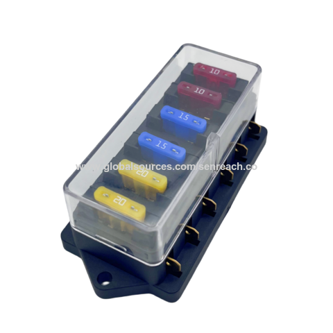 Buy Wholesale China Factory Wholesale 6 Way Waterproof Blade Fuse Block ...