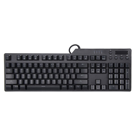 Wired Mechanical Keyboards 104keys,full Size With Rainbow Backlight For ...