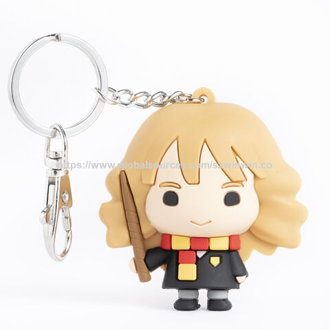 China Manufacturer 3d Mini Keychain Harry Potter Design Soft Pvc ...
