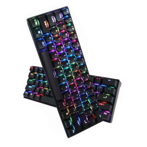 Buy Wholesale China 61 Keys Computer Gaming Wired Light Led Gamer Mini ...