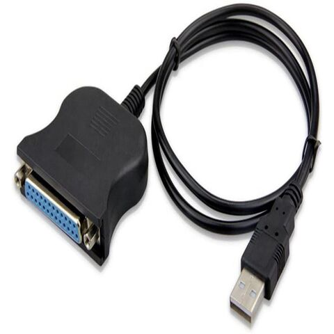 Usb To Ieee 1284 Db25 25-pin Parallel Printer Female Adapter Cable Cord ...