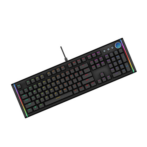 Wholesale Standard 104 Keys Full-size Mute Office Keyboard - China ...