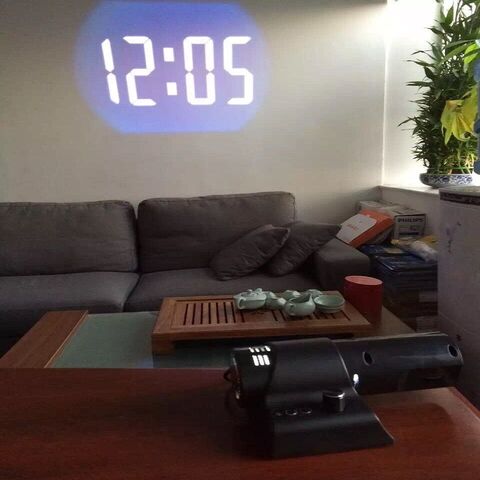 Buy Wholesale China Digital Display Led Wall Projection Clock & Led ...