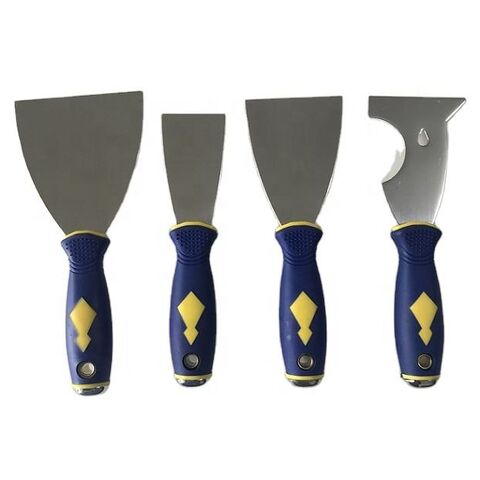 4 Piece Putty Knife Set - China Wholesale 4 Piece Stainless Steel Putty ...