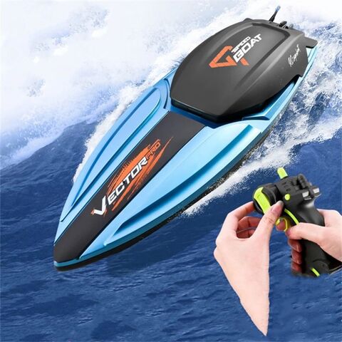 Buy Wholesale China "m Black Shark" Remote Control Speed Boat W/ Led ...