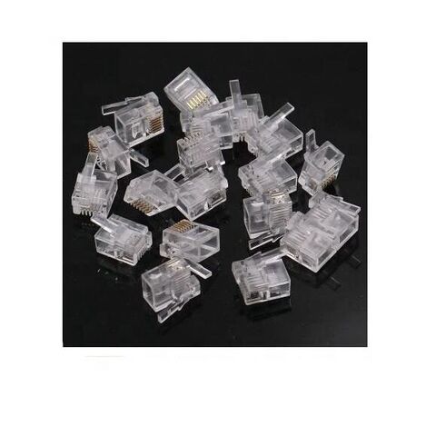 Buy Wholesale China Rj11 Rj12 Connector 6p6c Right Buckle Cable Plug ...