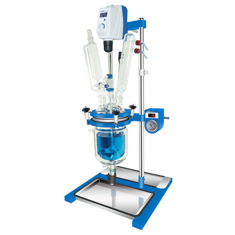 Buy Wholesale China 1l 2l 5l Double Layer Laboratory Chemical Jacketed ...