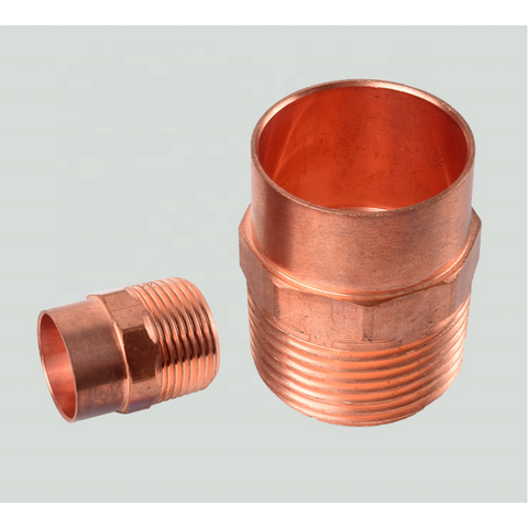 Red Copper Fitting Male Adapter Coupling For Plumbing Pipe $0.1 ...