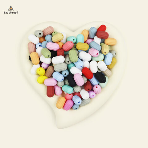 Factory Price Bpa Free Gutta Percha Beads Baby Nipple Chain Decorative ...